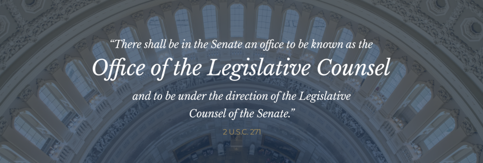 Senate Legislative Counsel | The United States Senate Office of the ...